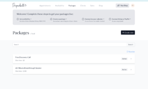 Packages - Paperbell Support