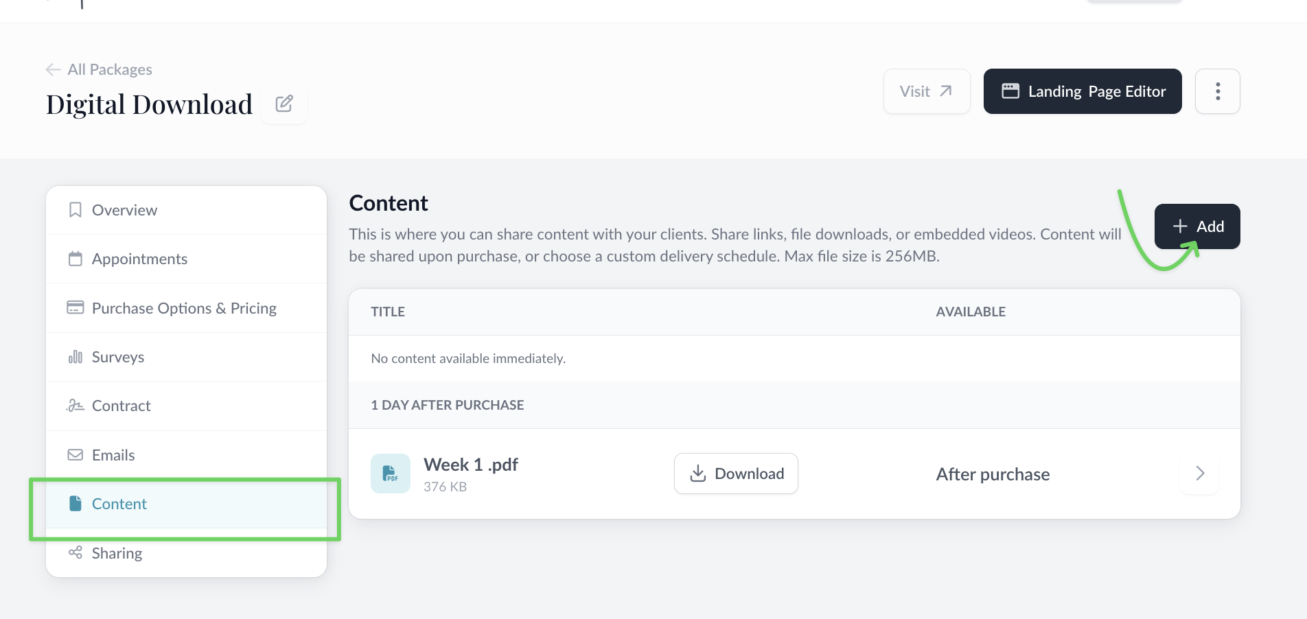 Can I sell digital downloads in Paperbell?