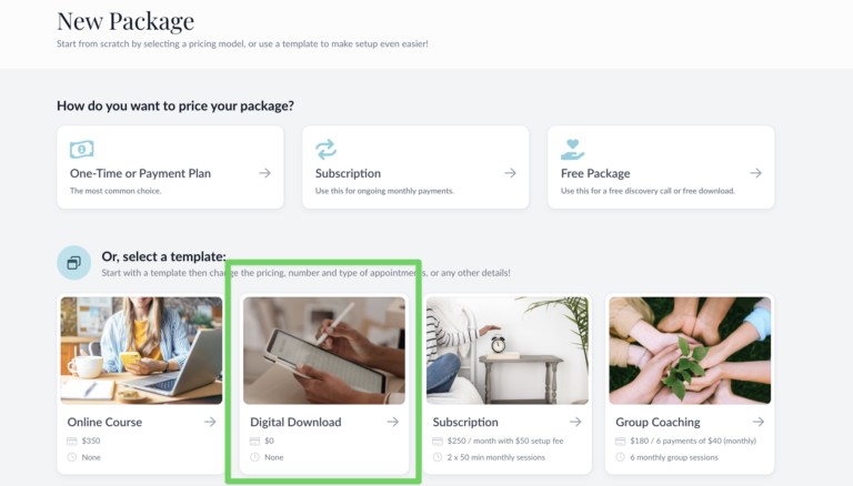 Can I sell digital downloads in Paperbell?