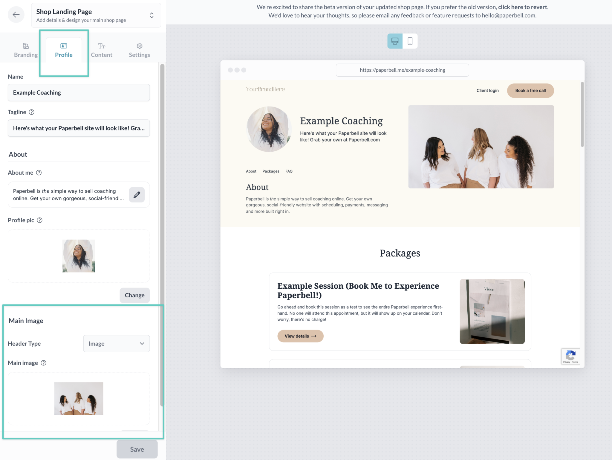 How do I add my logo and images to my homepage and package pages ...