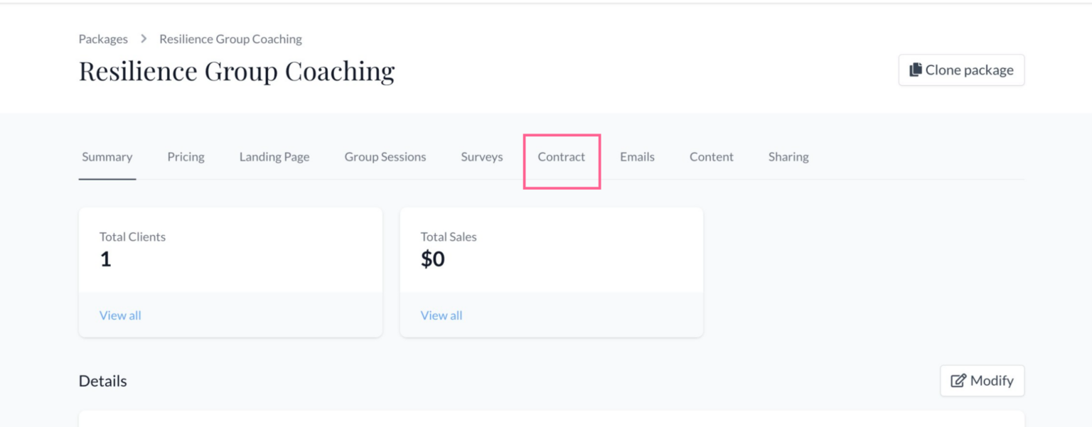 Contracts - Paperbell Support