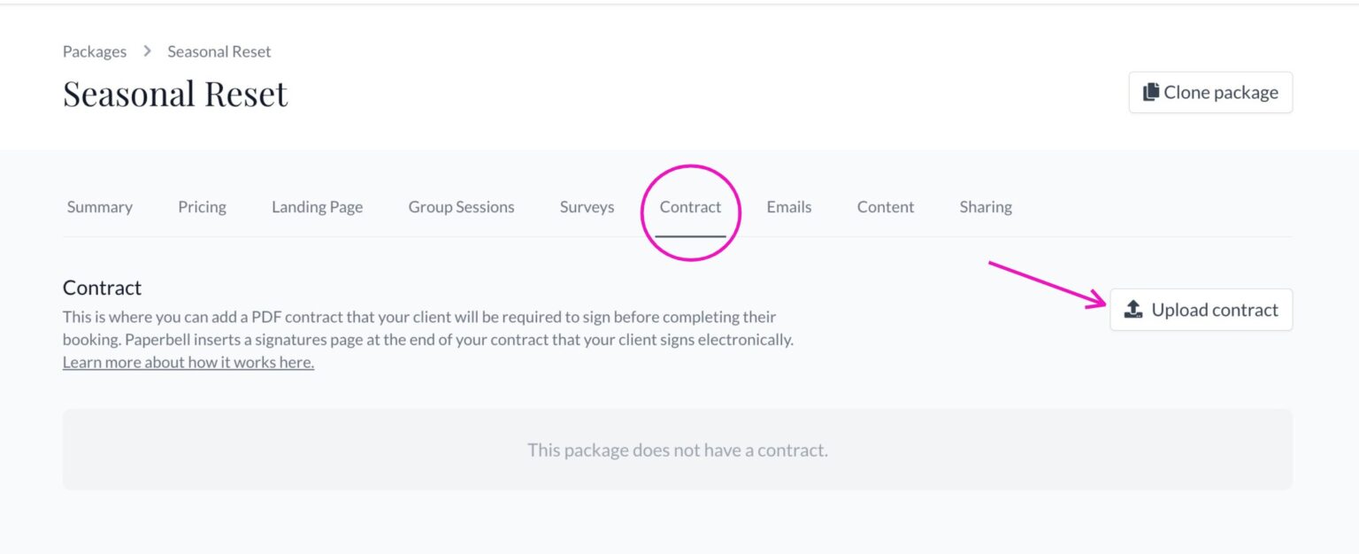Packages - Paperbell Support