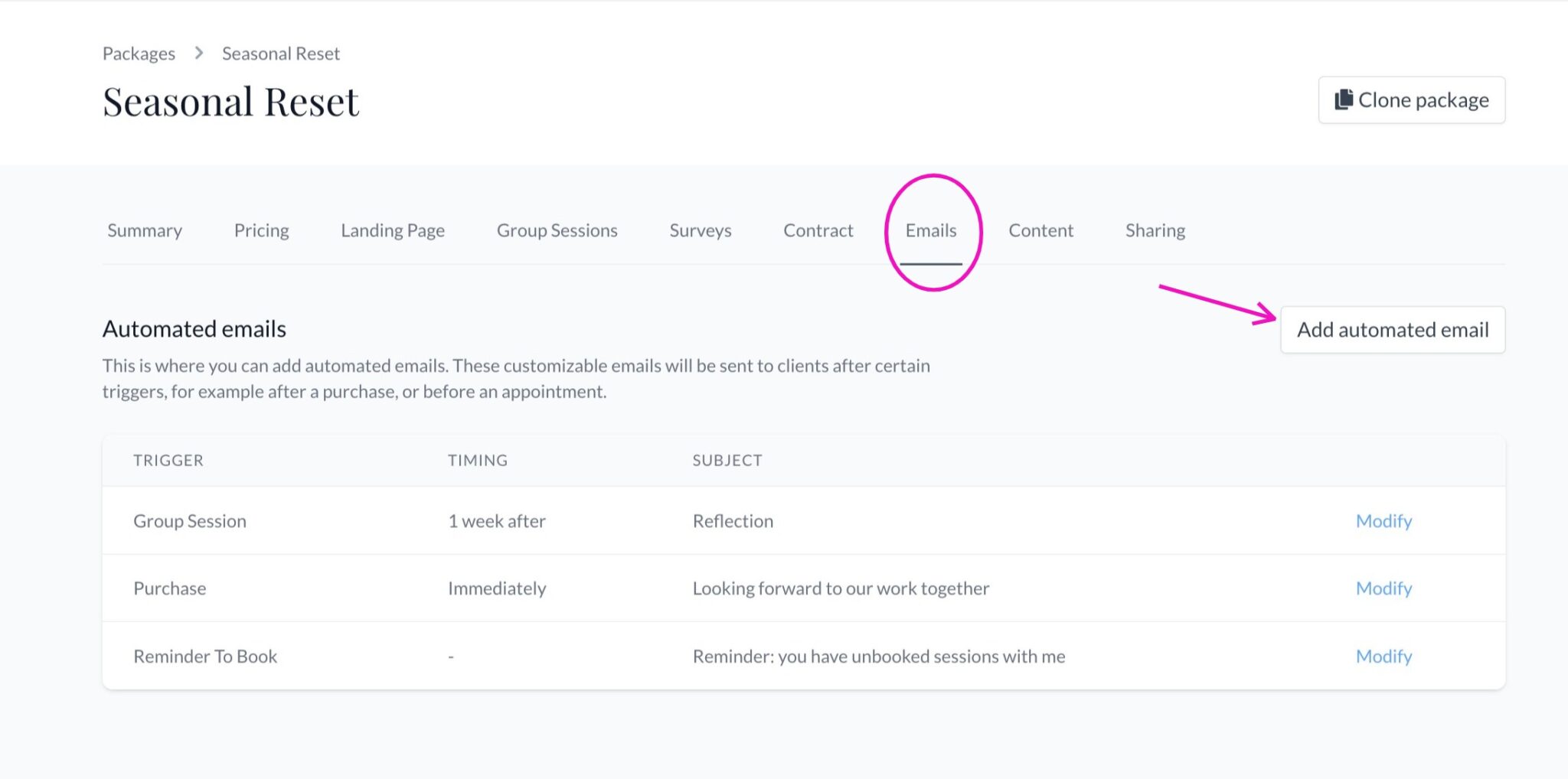 Packages - Paperbell Support