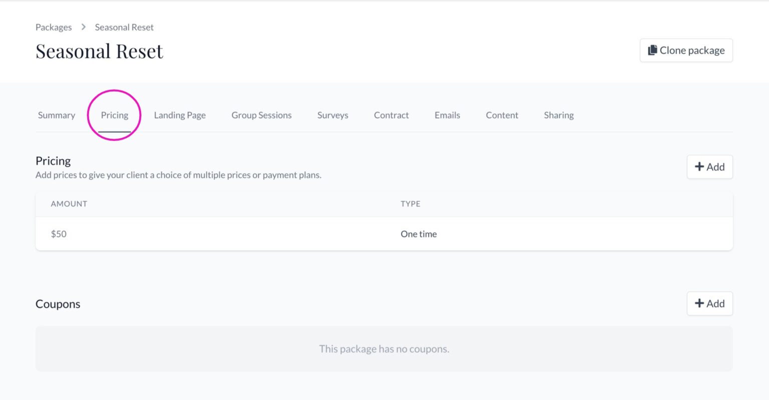 Packages - Paperbell Support