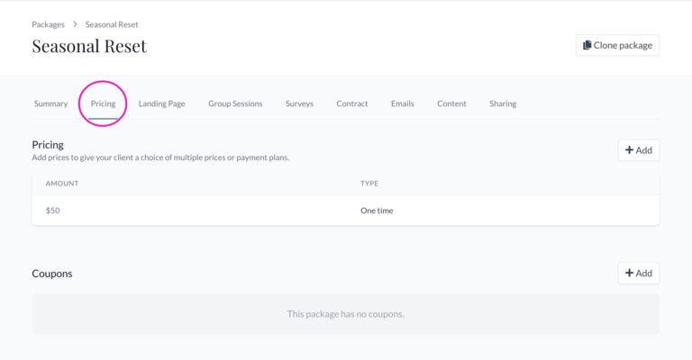 Packages - Paperbell Support