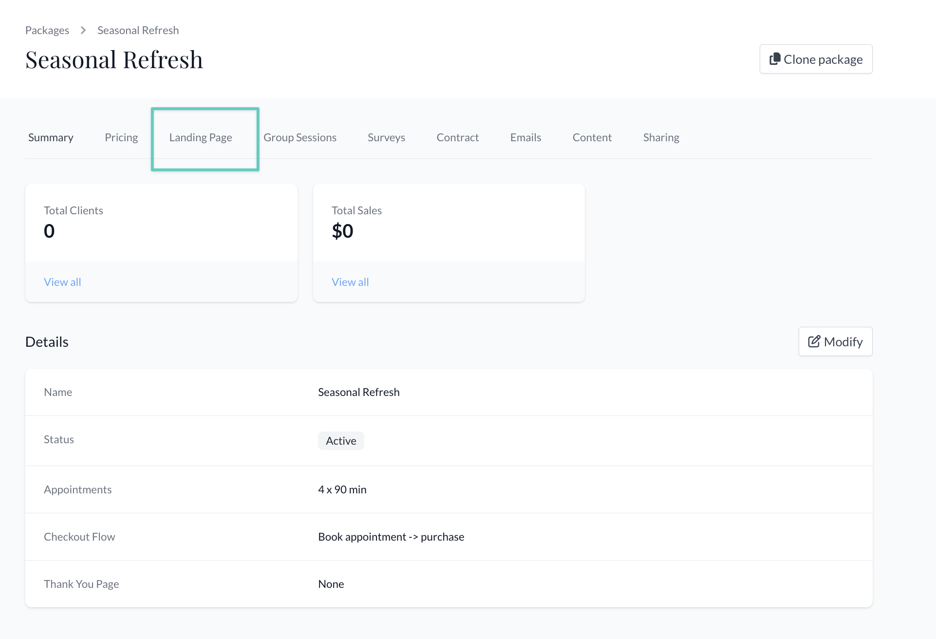 Landing Pages - Paperbell Support