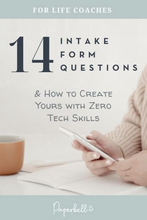 14 Life Coach Intake Form Questions (And How to Create Yours with Zero ...