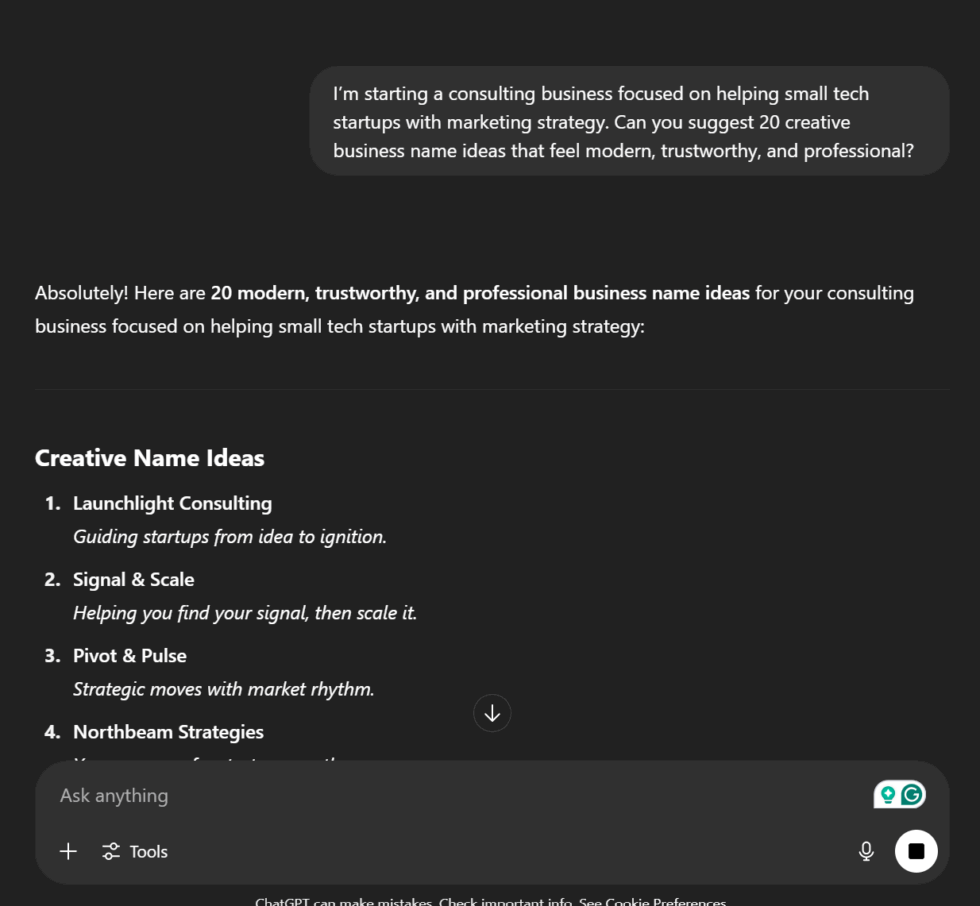 How to Create a Memorable Consulting Business Name + 35 Examples (2026 ...