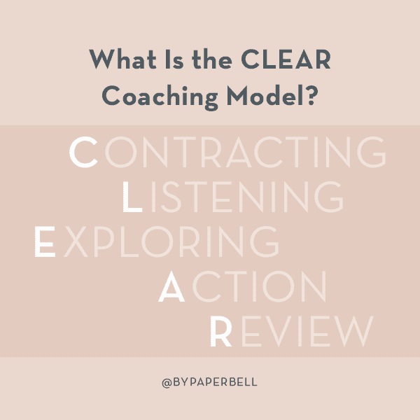 Level Up Your Coaching: How the CLEAR Coaching Model Works