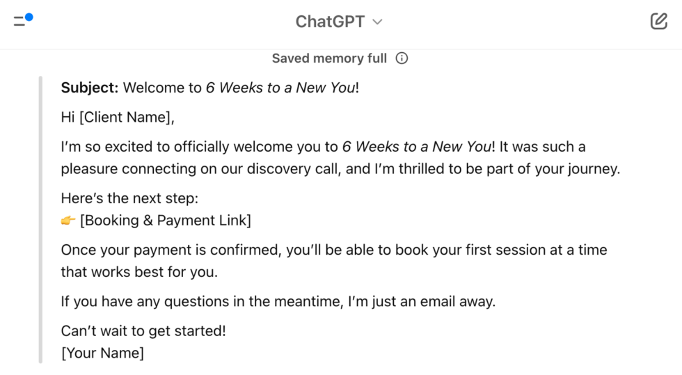 How to Write an Email With ChatGPT That Impresses Clients