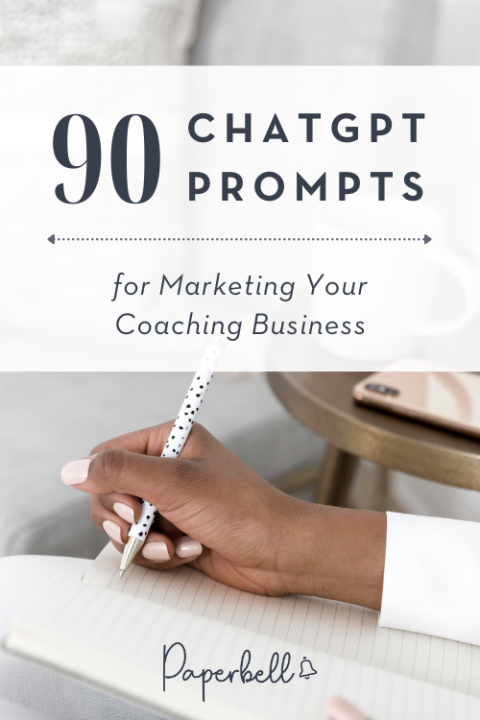 90 ChatGPT Prompts for Marketing Your Coaching Business