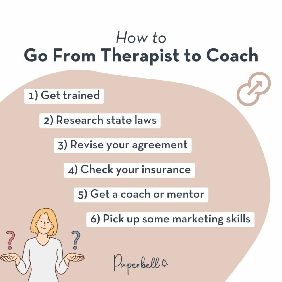 How to Make a Smooth Transition From Therapist to Coach