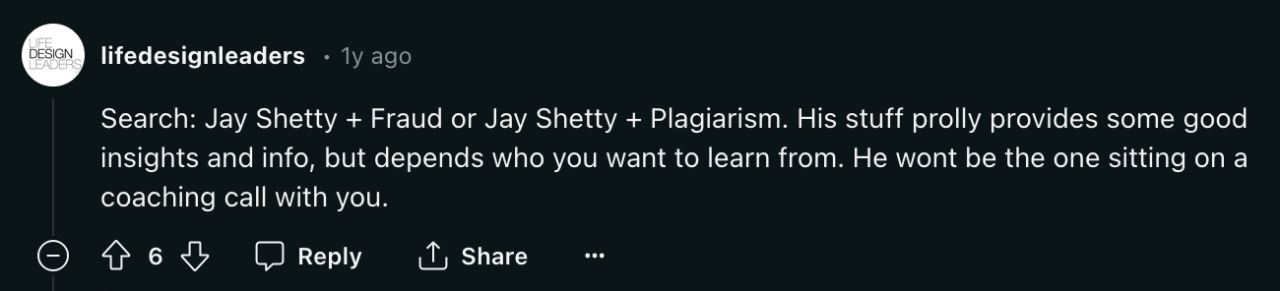 Unfiltered Reviews About the Jay Shetty Certification School