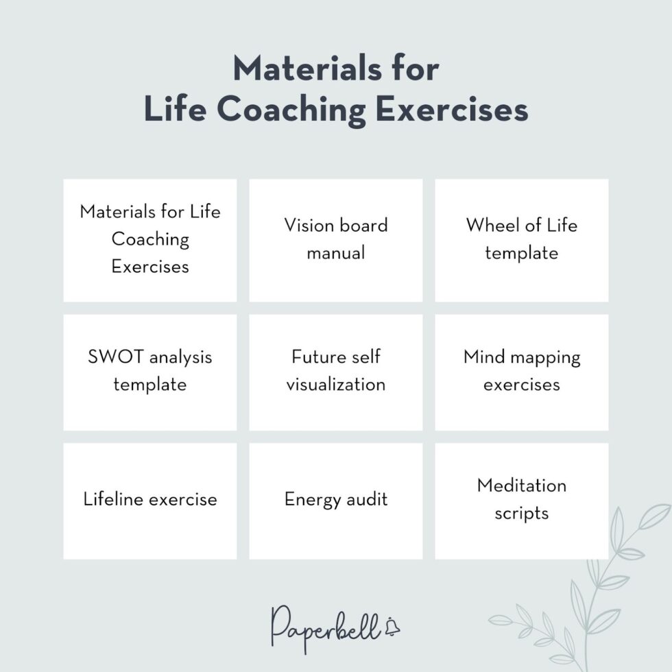 The Ultimate List of Life Coach Materials