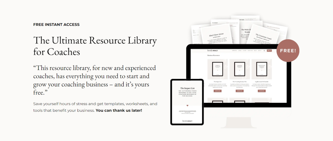 Top Coaching Program Templates (Free and Paid)