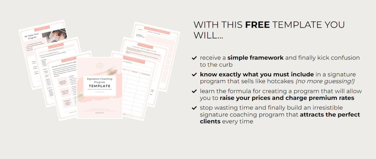 Top Coaching Program Templates (Free and Paid)