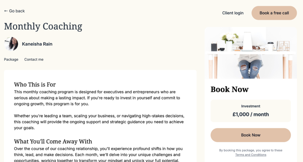 The 4 Pillars of Sold-Out Life Coaching Packages