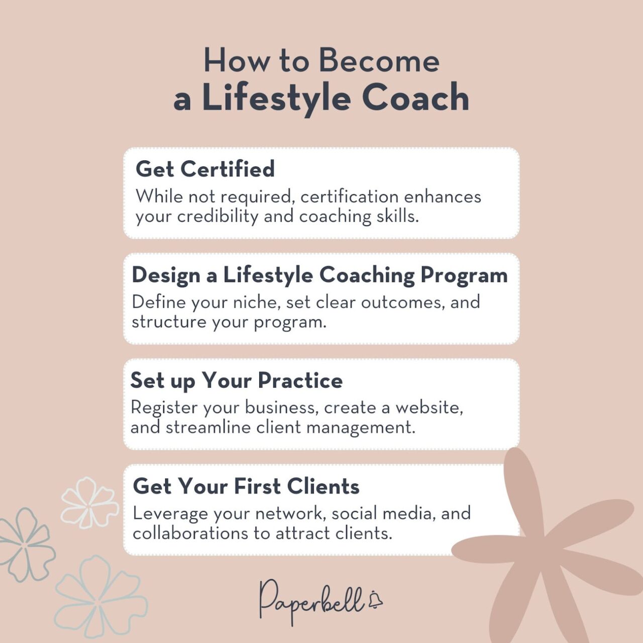 4 Steps to Kickstart Your Lifestyle Coaching Career