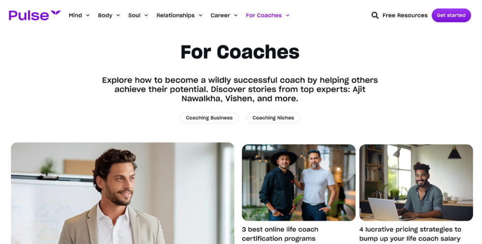 3 Types of Life Coaching Images for a Strong Online Presence