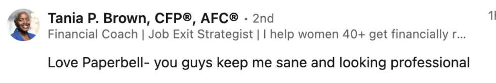 Paperbell Coaching Website